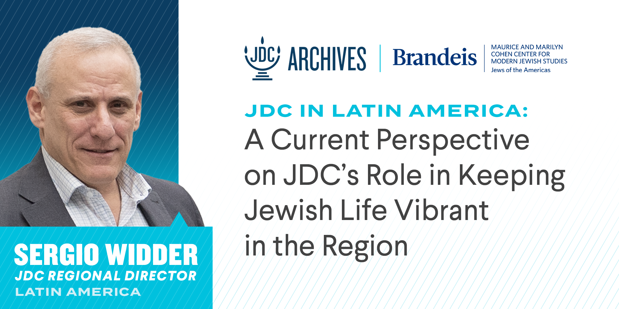 Sergio Widder Lecture | JDC Archives